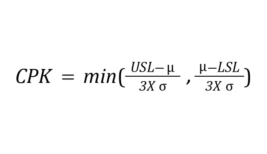 Midiendo el CP y CPK en el control de calidad